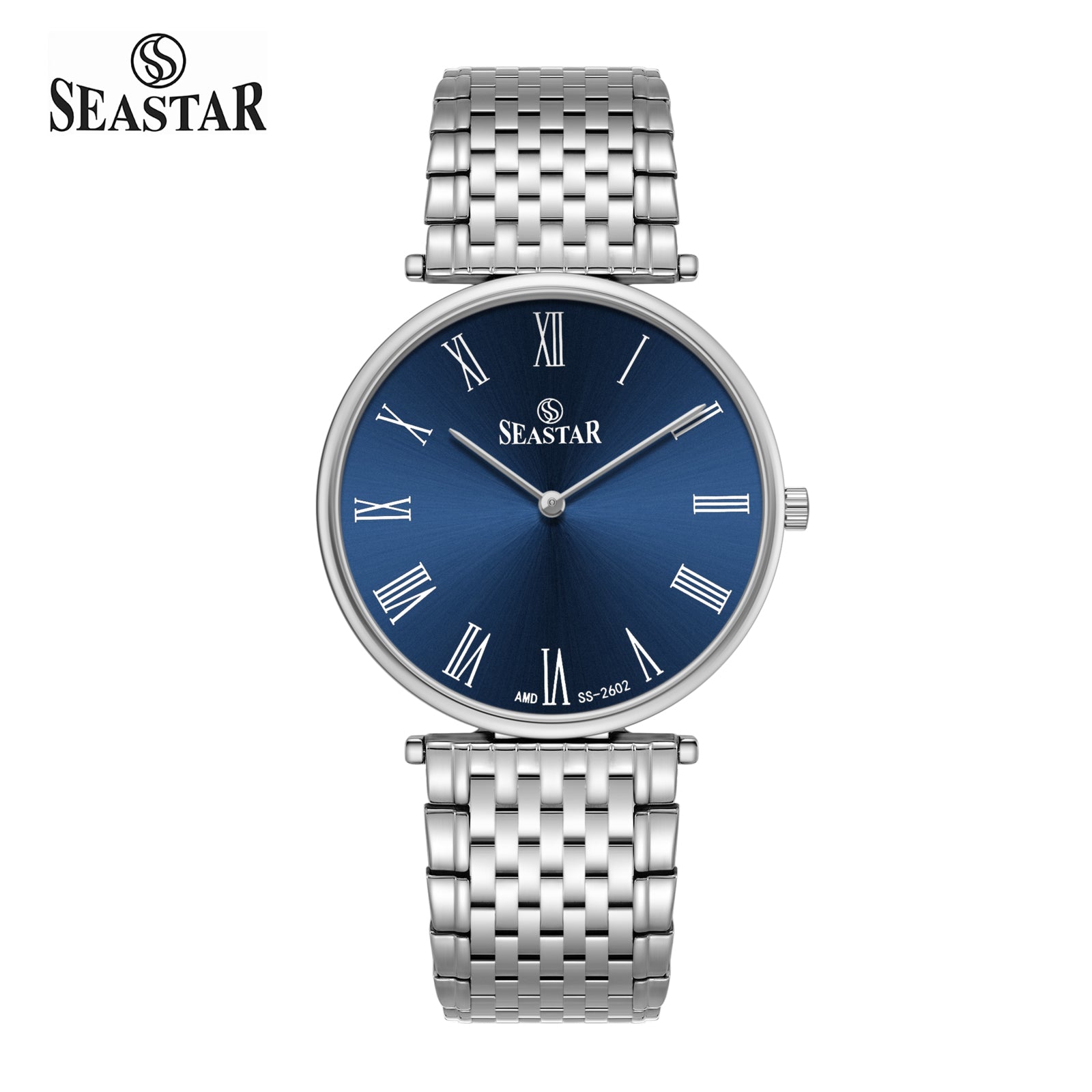 SS-2602M Roman Classic Men's Steel – Seastar Watches